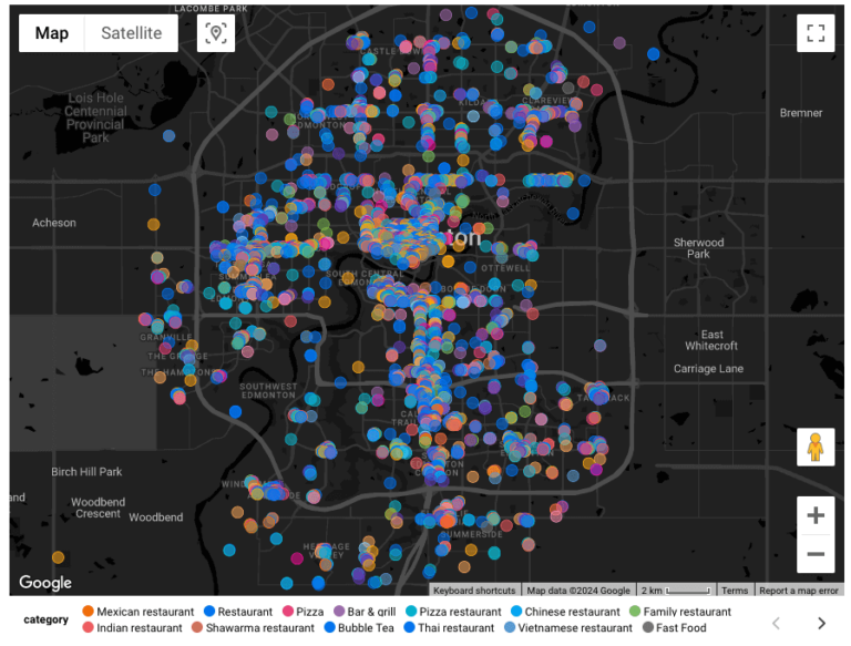 How Many Restaurants Are In Edmonton - Report
