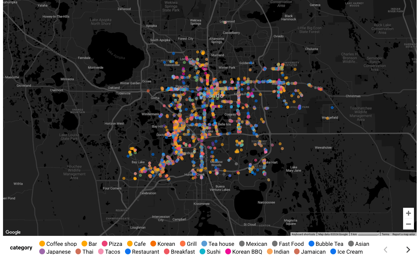 How Many Restaurants Are In Orlando - Report
