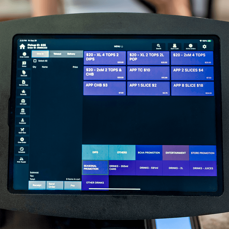 Point Of Sale (POS) System For Restaurants