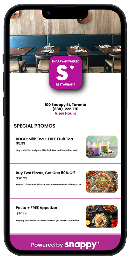 Snappy | All-in-One Smart Restaurant Technology Platform